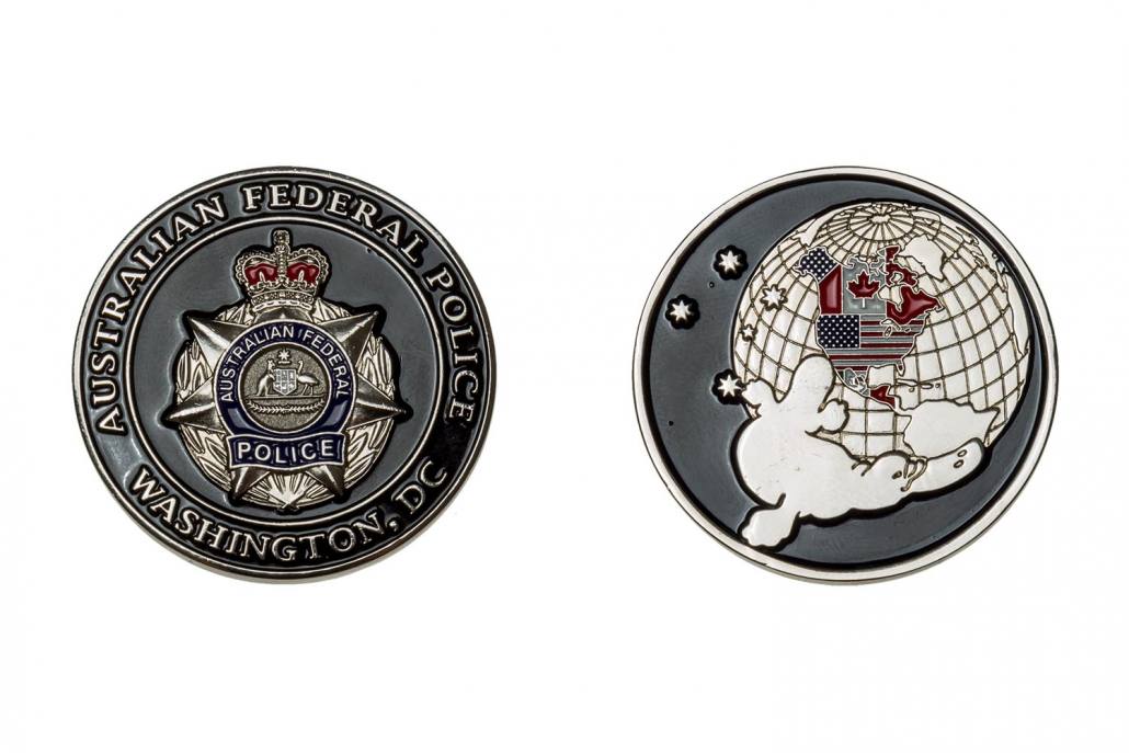 EC5850 AUSTRALIAN FEDERAL POLICE - The Emblem Authority