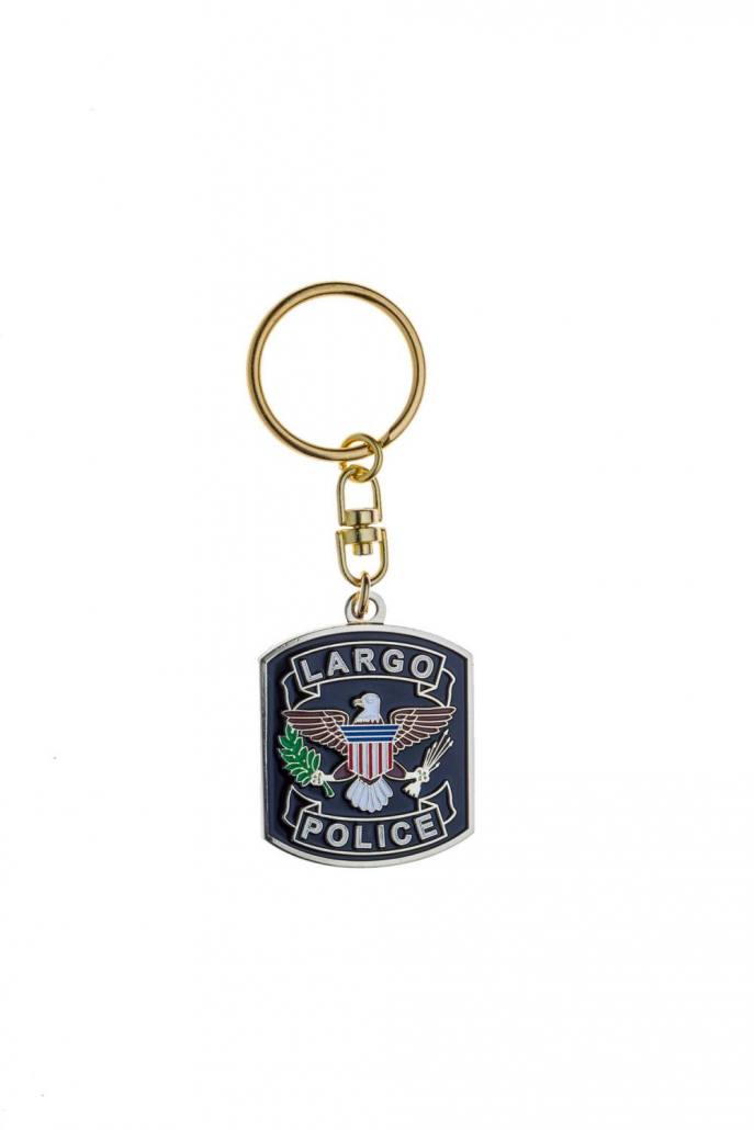 E12903 Largo Police Dept. Key Fob | The Emblem Authority